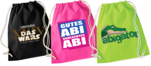 Bedruckte Beutel von abigrafen.de® - abigrafen.de® GmbH